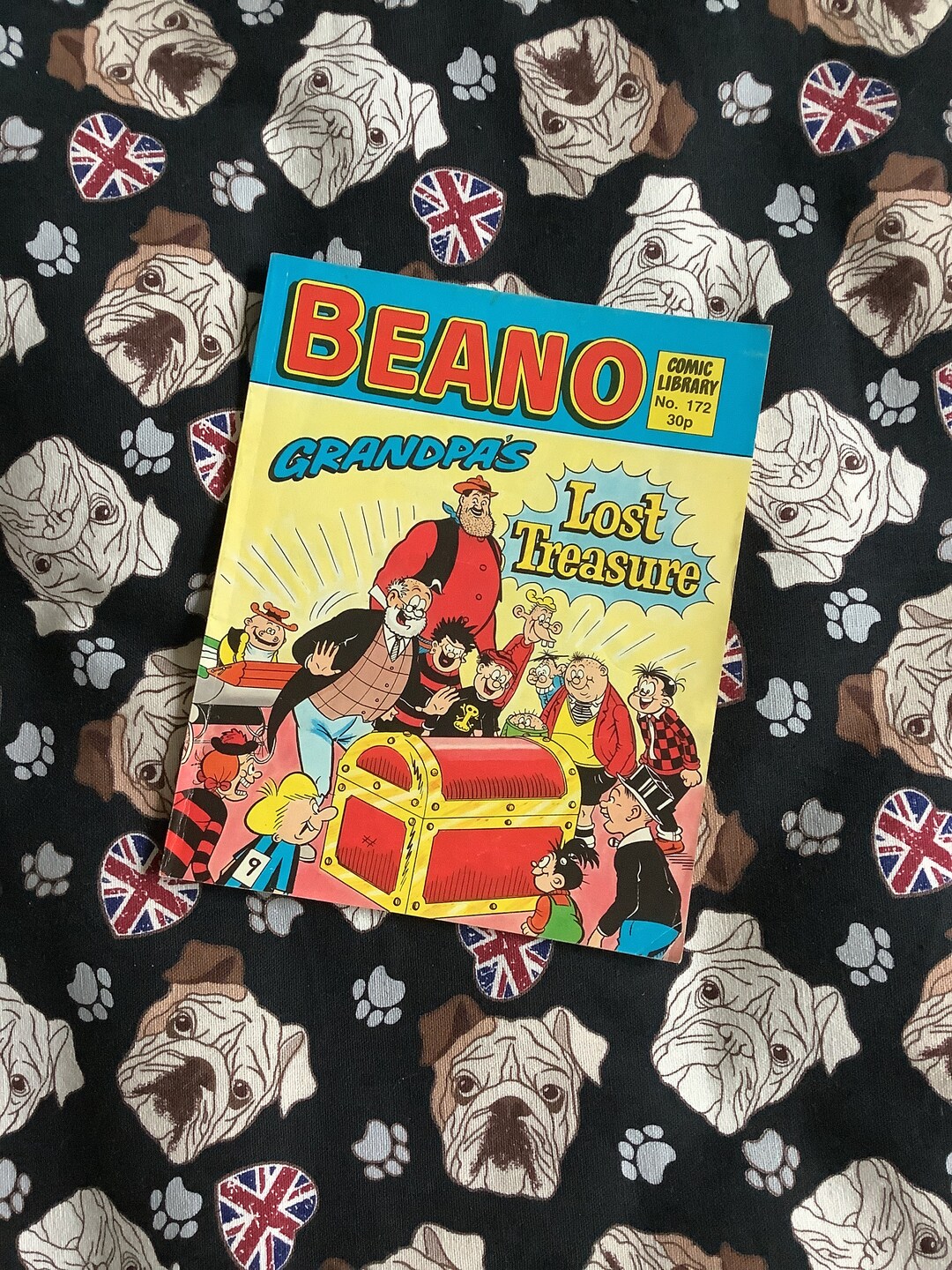 Rare Vintage From 1989 'beano - Grandpa's Lost Treasure' Mini Comic No ...
