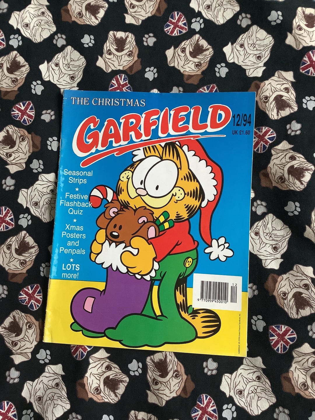 EXTREMELY Rare Vintage December 1994 'garfield' Comic - Garfield ...