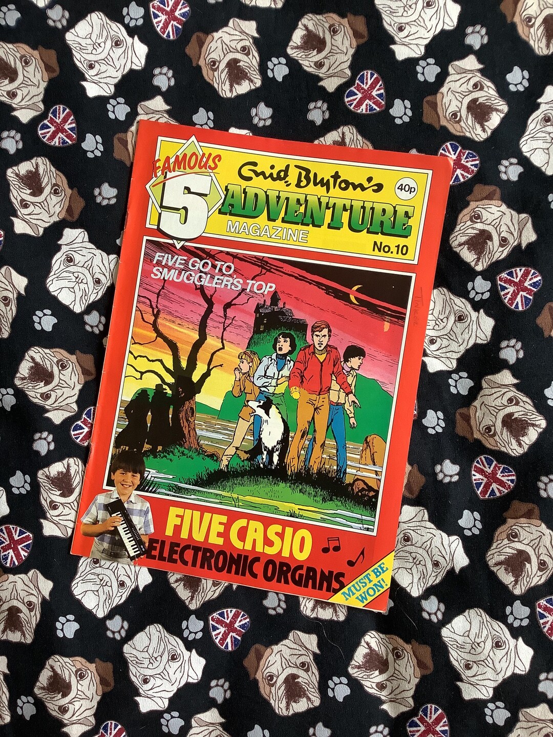 VERY RARE Vintage July 1986 Enid Blyton's Adventure Magazine Issue No ...