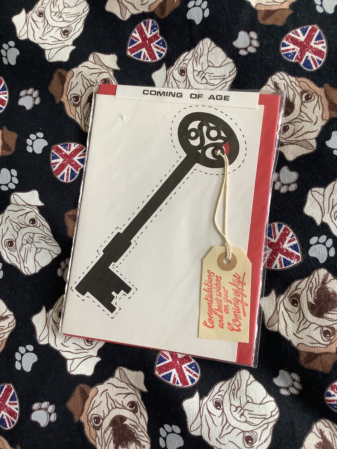 RARE Vintage Circa 1980s 'coming of Age' Card - Black Key and ...