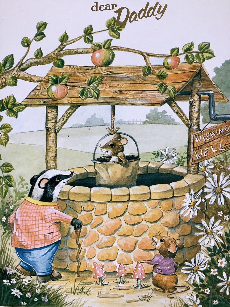 FABULOUS Rare Vintage Circa 1970s 'birthday Wishes Dear - Etsy