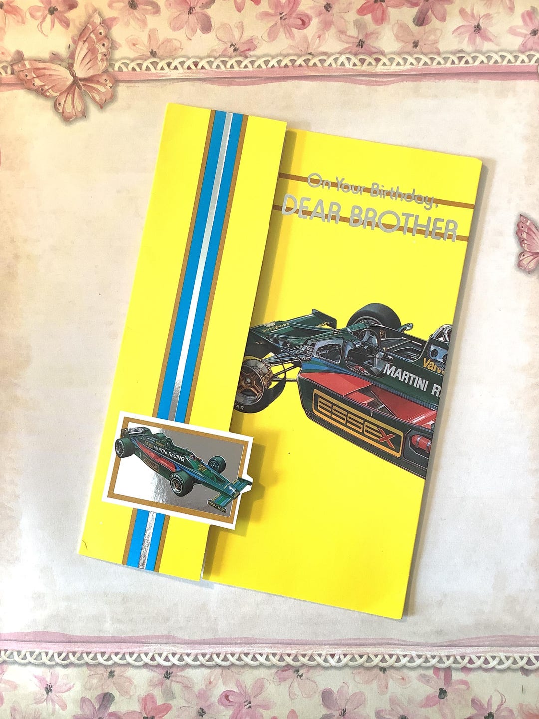 RARE Circa 1970s Vintage Lotus 80 Formula One Racing Car Design Brother ...