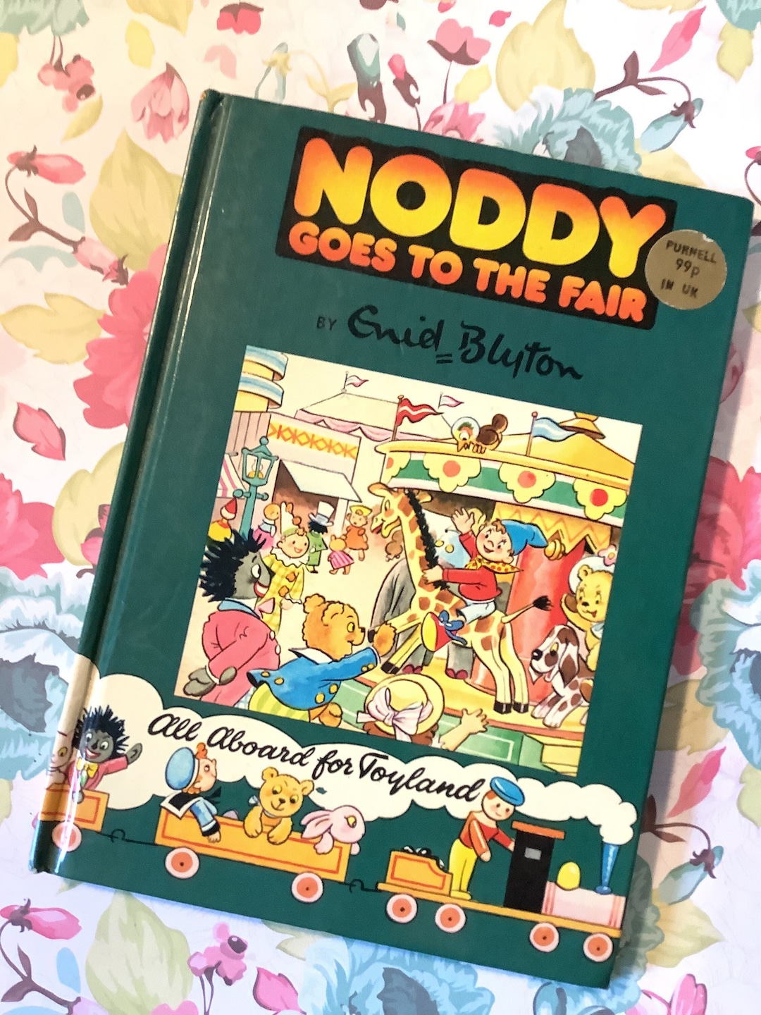 1960s Vintage Children's Book ‘noddy Goes to the Fair’ by Enid Blyton ...