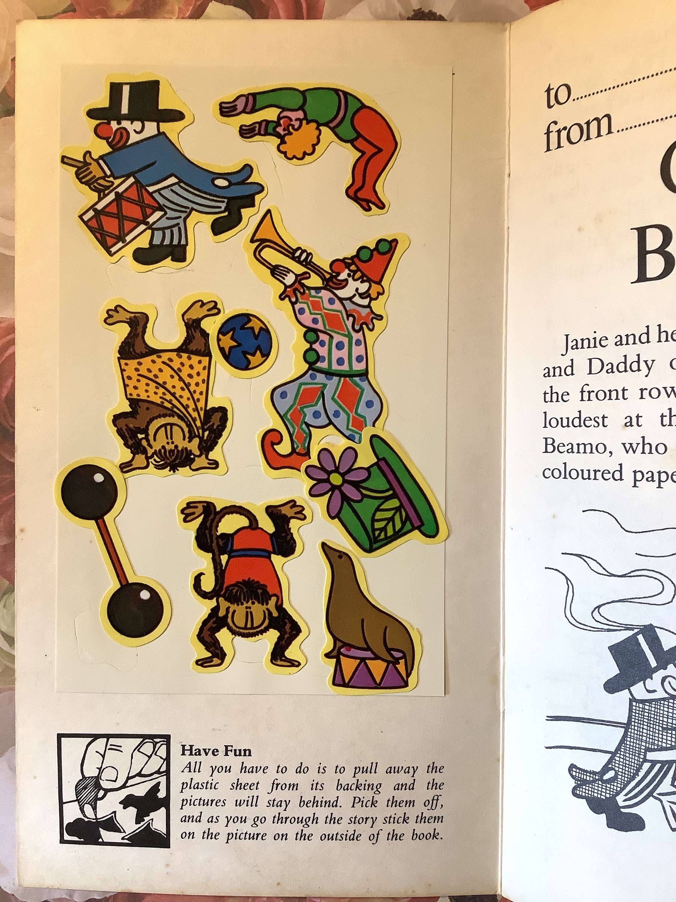 RARE Vintage Circa 1960s A Gordon Fraser Play Book -birthday Book Card ...
