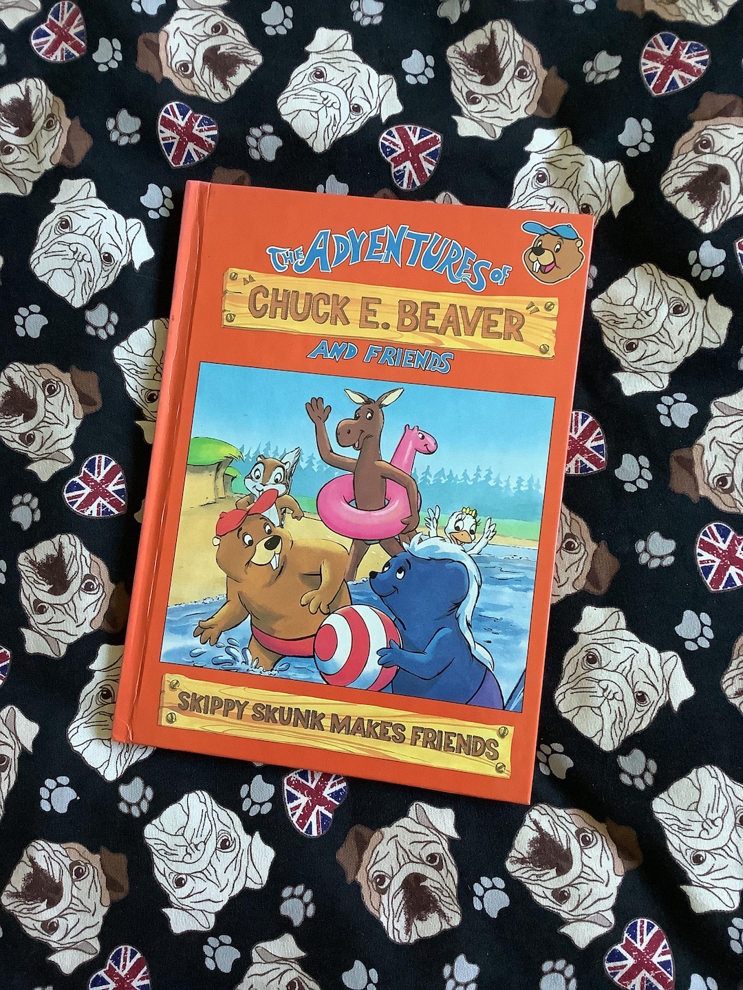 RARE Vintage 1988 Children's Book the Adventures of Chuck E. Beaver and ...