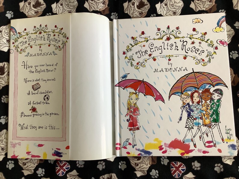Vintage 2003 ‘the English Roses' Hardback Book by Madonna - Fabulous ...