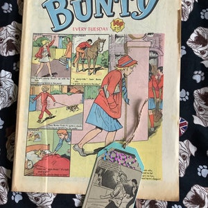 Rare Vintage August 21, 1982 'bunty' for Girls' Comic No 1284 - Collectable -childhood Nostalgia ...