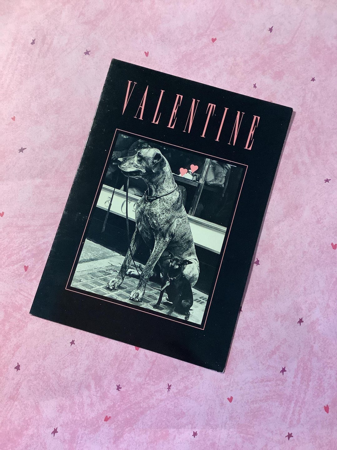 RARE Vintage Circa 1980s Athena Valentine's Day Card Featuring a B&W ...