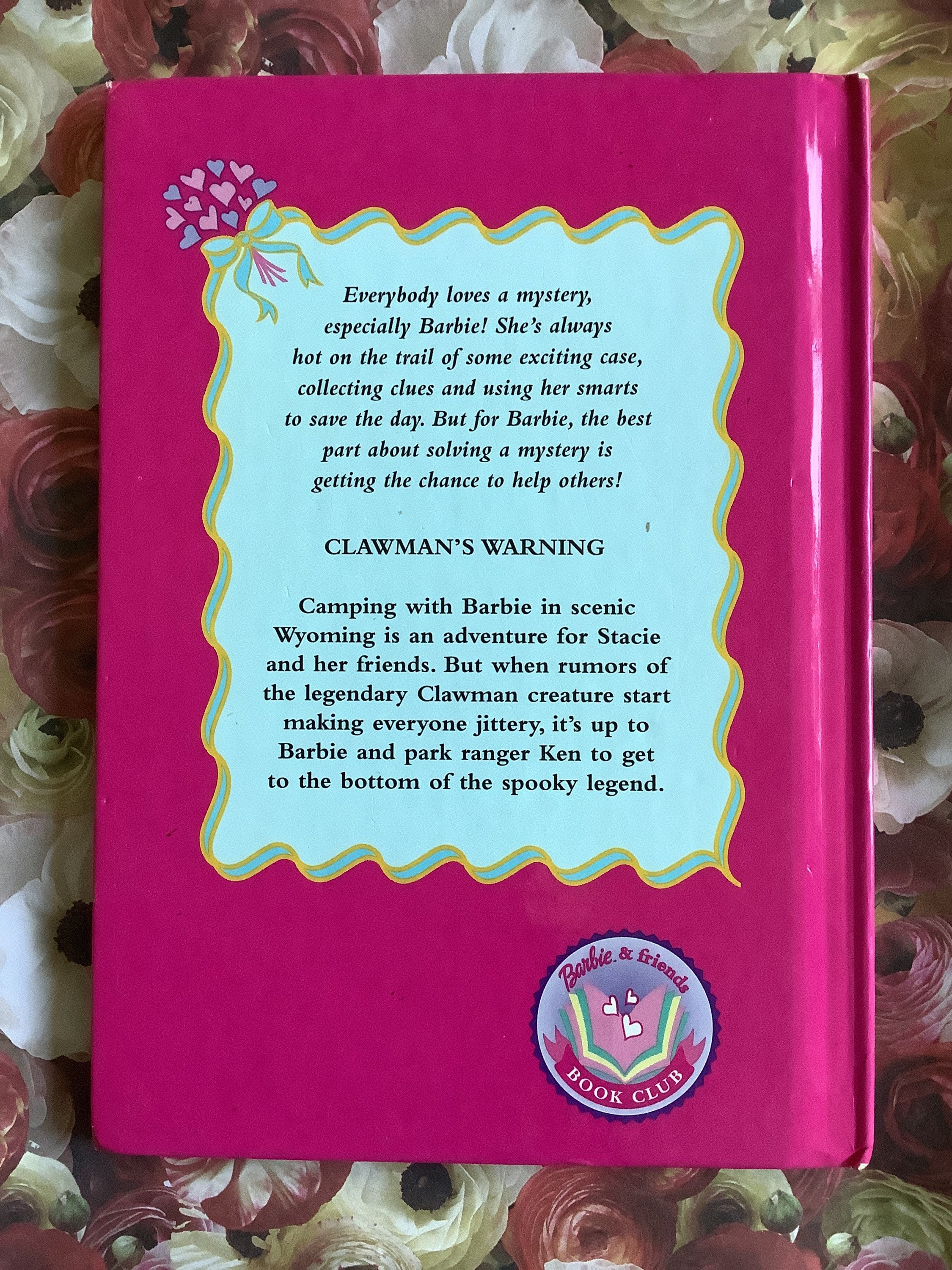 Vintage 1999 'barbie clawman's Warning Hardback - Etsy UK