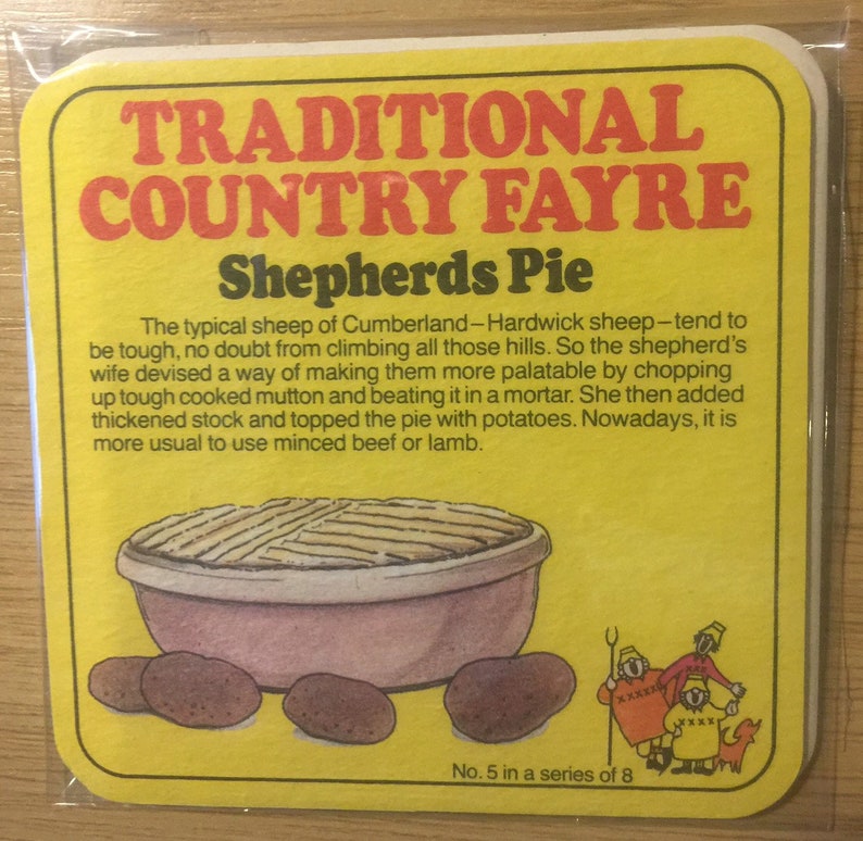 RARE Vintage/retro Circa 1960s Coates Somerset Medium Cider Unused Beer ...