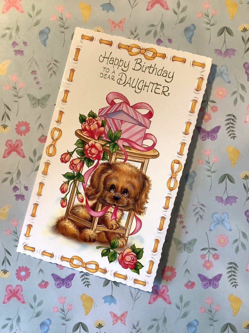 RARE Vintage Circa 1980s 'happy Birthday to A Dear - Etsy