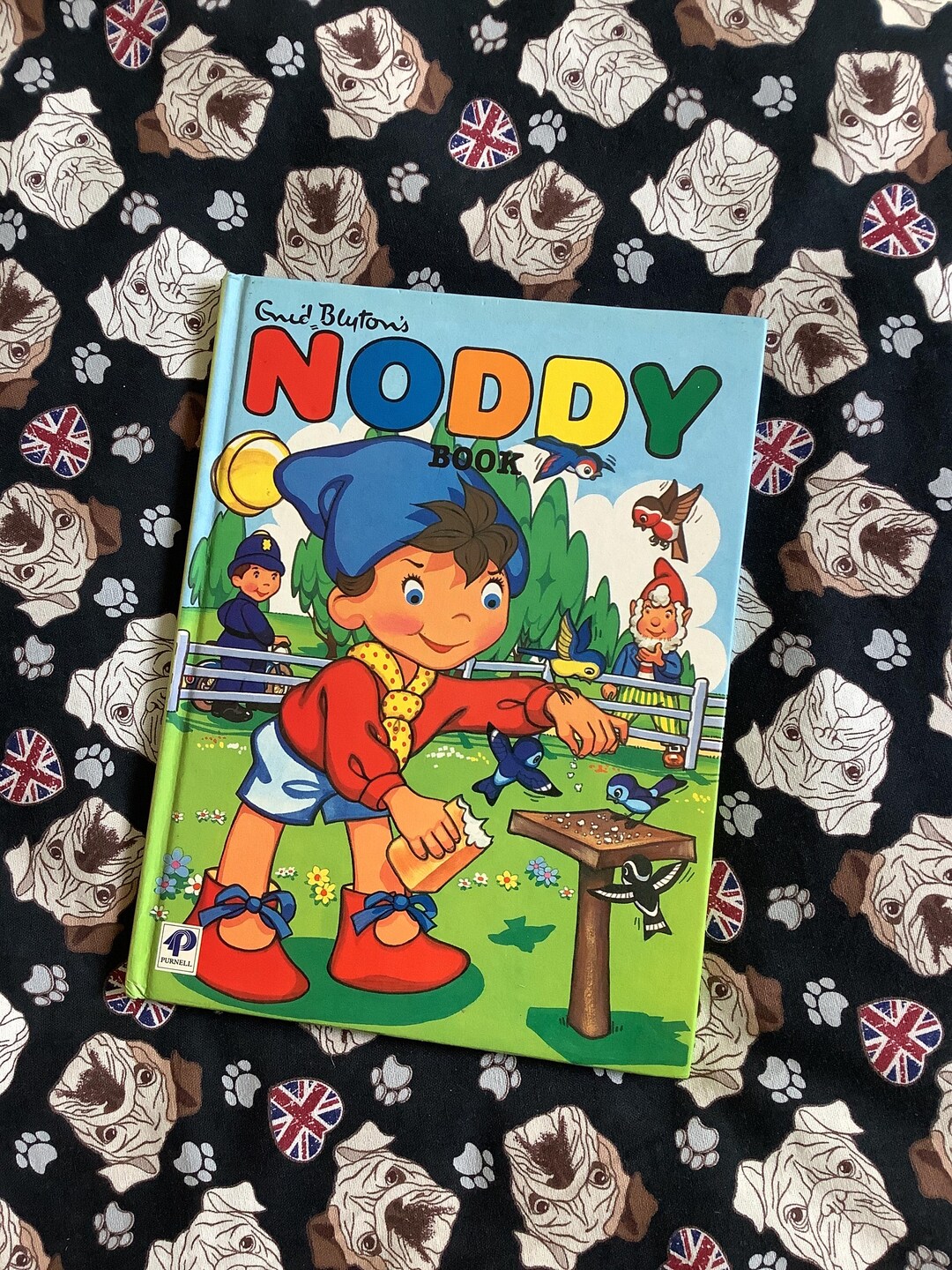 RARE 1985 Vintage Children's Book Enid Blyton's Noddy Book in Hardback ...