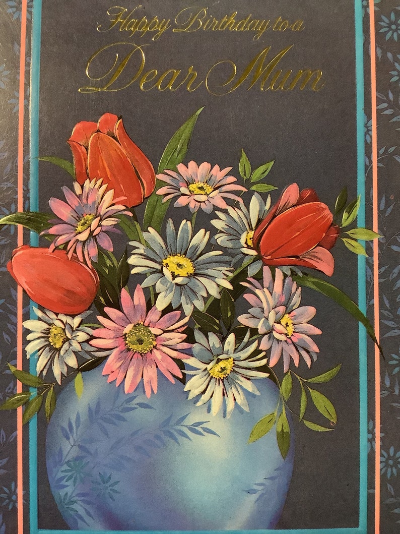 RARE Vintage Circa 1980s 'happy Birthday to a Dear - Etsy