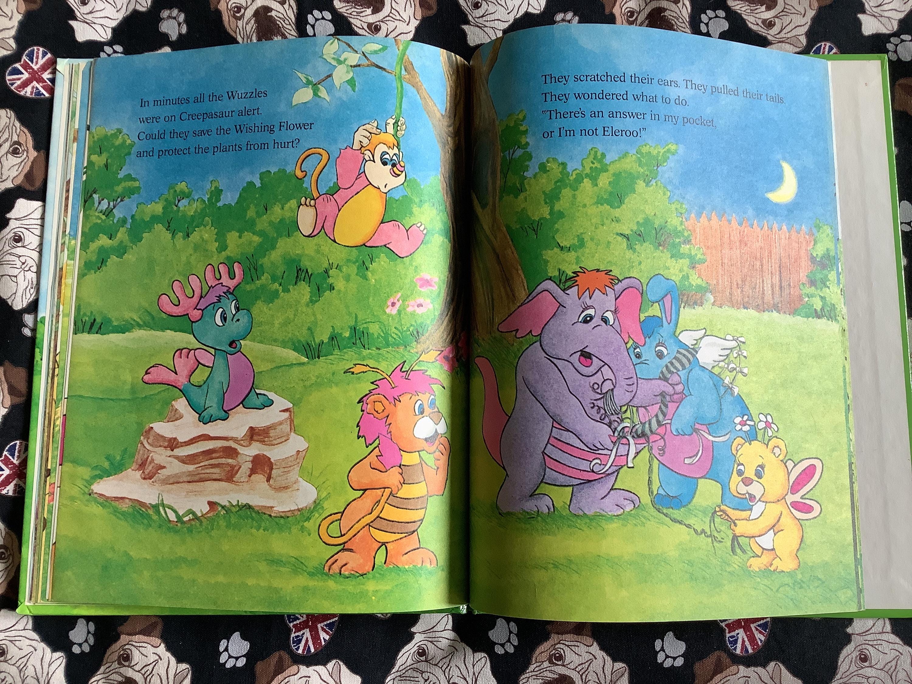 Rare Vintage 1986 FIRST EDITION 'the Wuzzles and the Creepasaurs ...