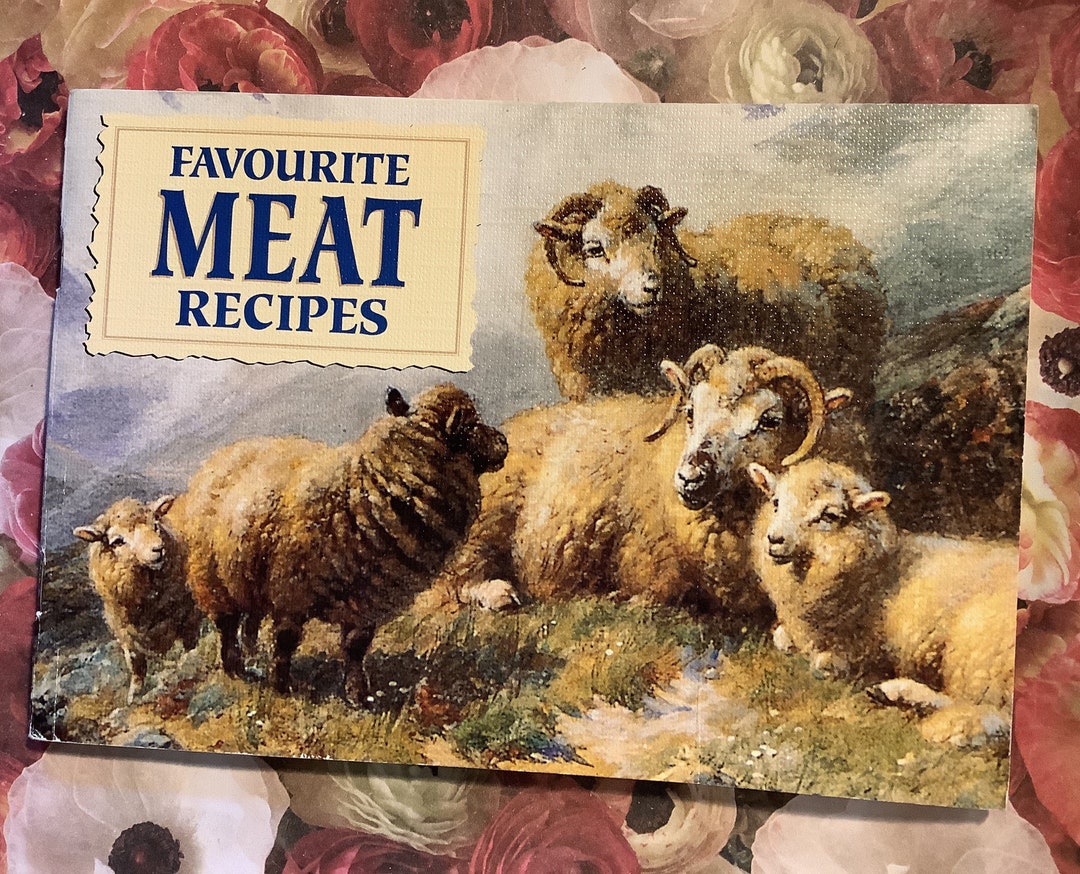 Vintage Circa 1990s 'favourite Meat Recipes' Book in Paperback ...