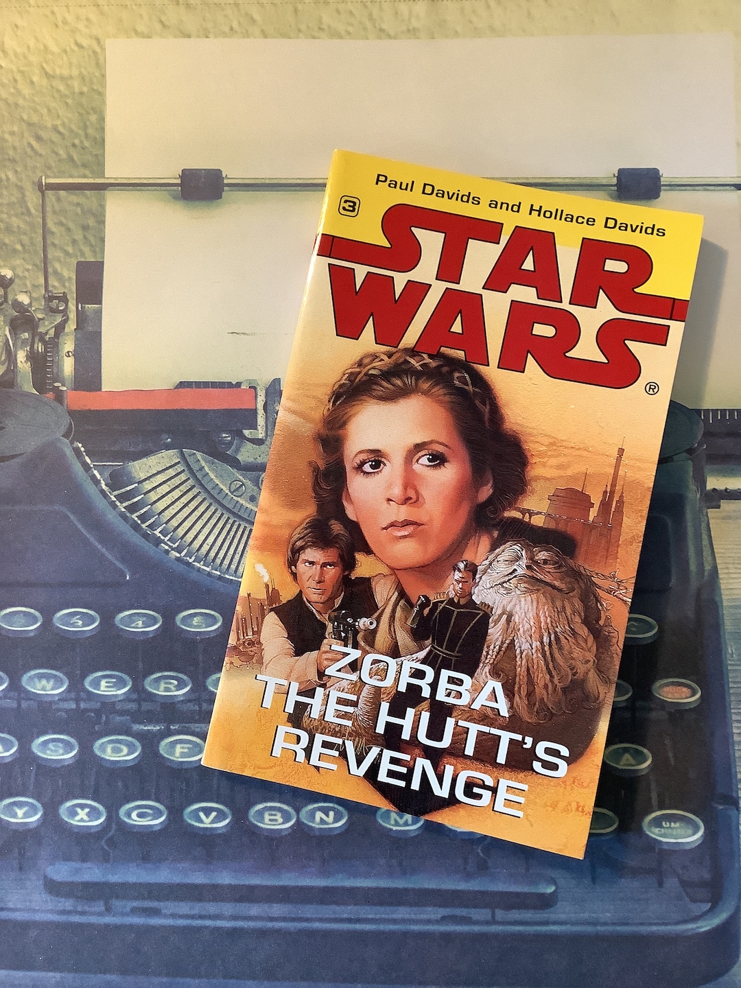Vintage 1993 'star Wars - Zorba the Hutt's Revenge' Paperback Book by ...