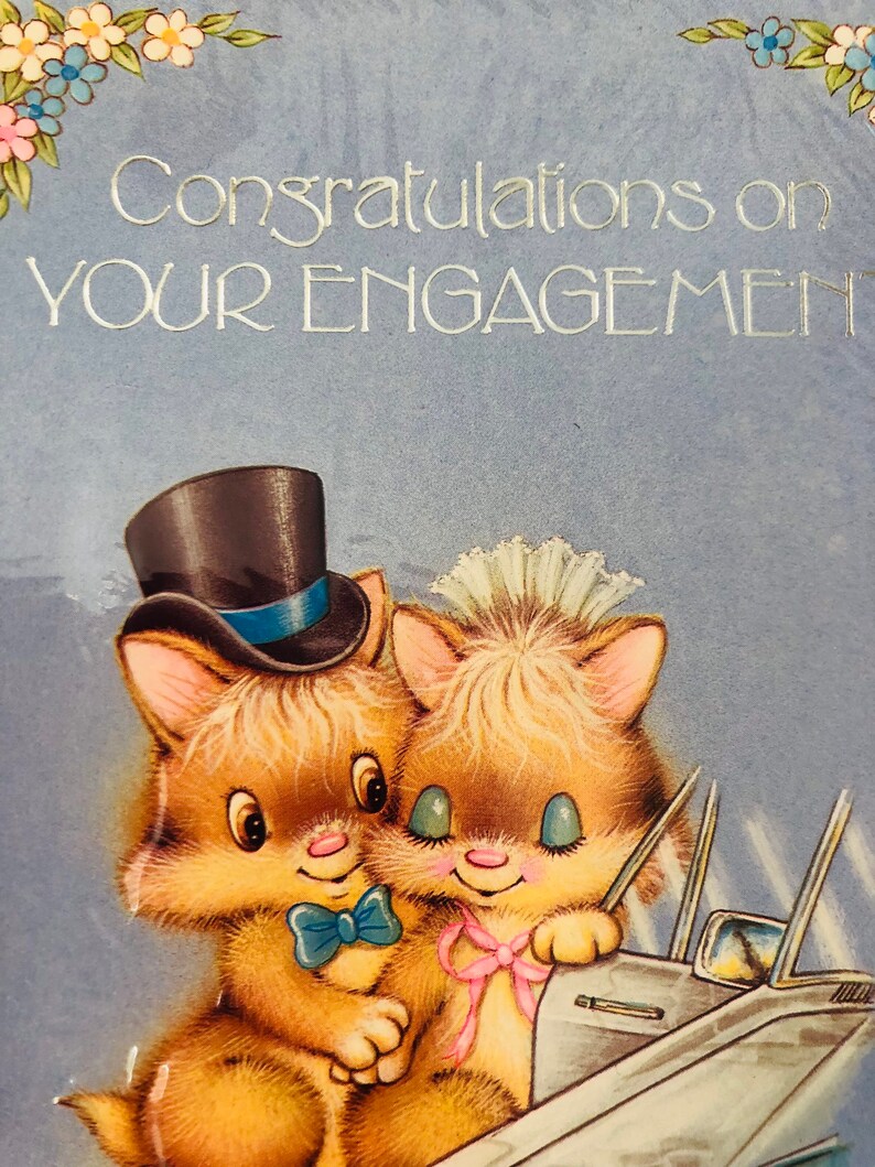 RARE Vintage/retro circa 1970s Unwritten 'congratulations - Etsy UK