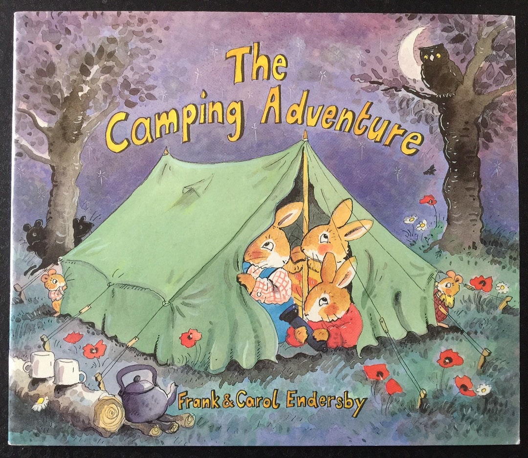 Vintage 1991 Children's Book ‘the Camping Adventure’ by Frank & Carol ...