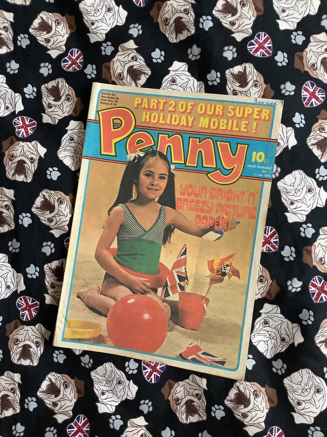 Rare Vintage 28th July 1979 'penny' Comic Issue No 14 - Comic Strip ...