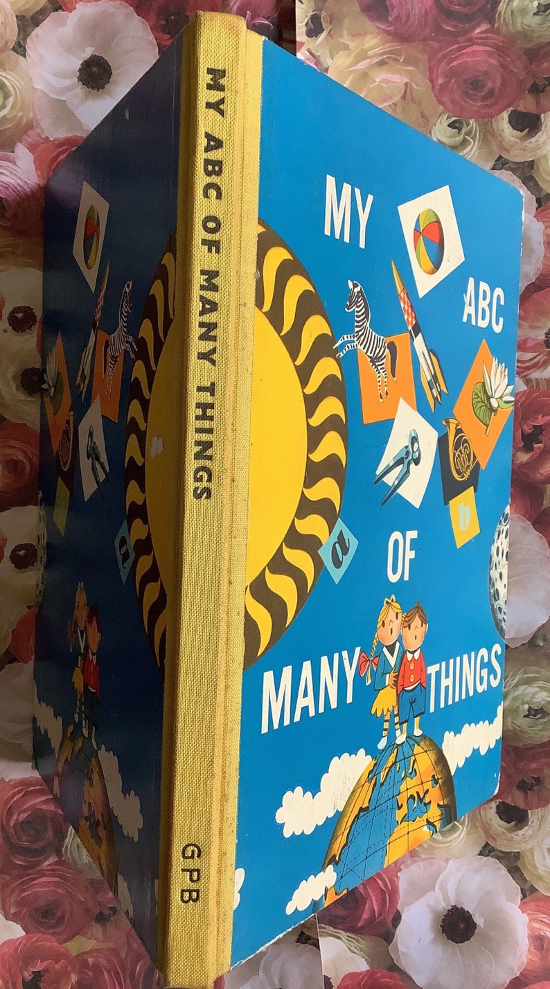 Very RARE Vintage 1961 'my ABC of Many Things' Book in - Etsy