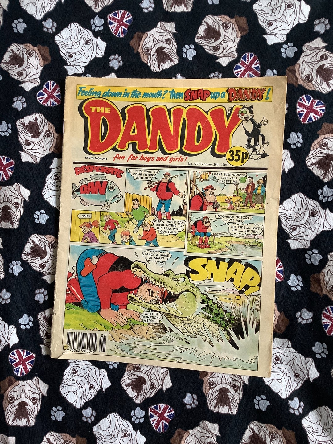 Rare Vintage From 26th February 1994 'the Dandy' Comic - Comic Strip ...
