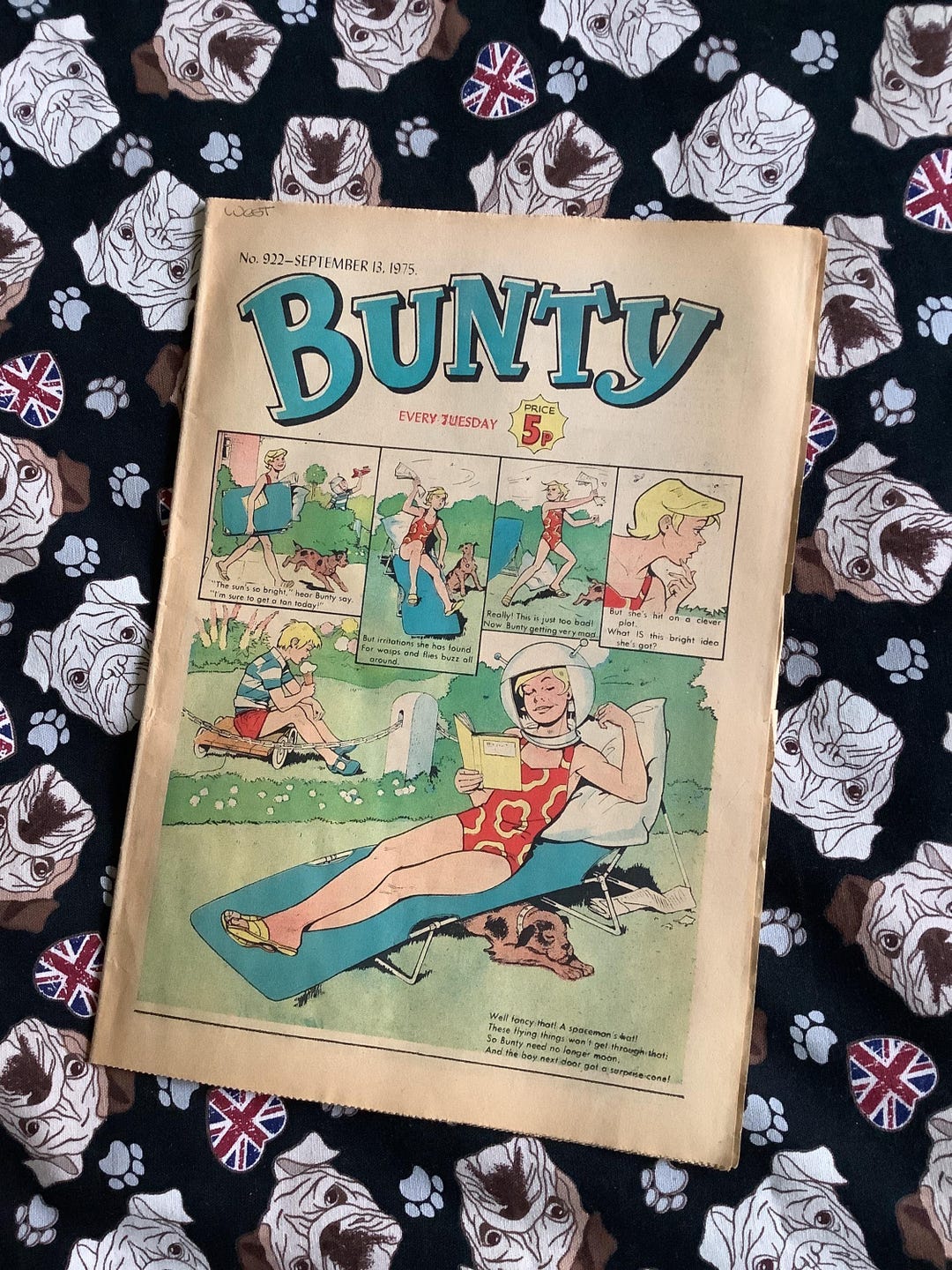 Rare Vintage September 13, 1975 'bunty for Girls' Comic No 922 ...