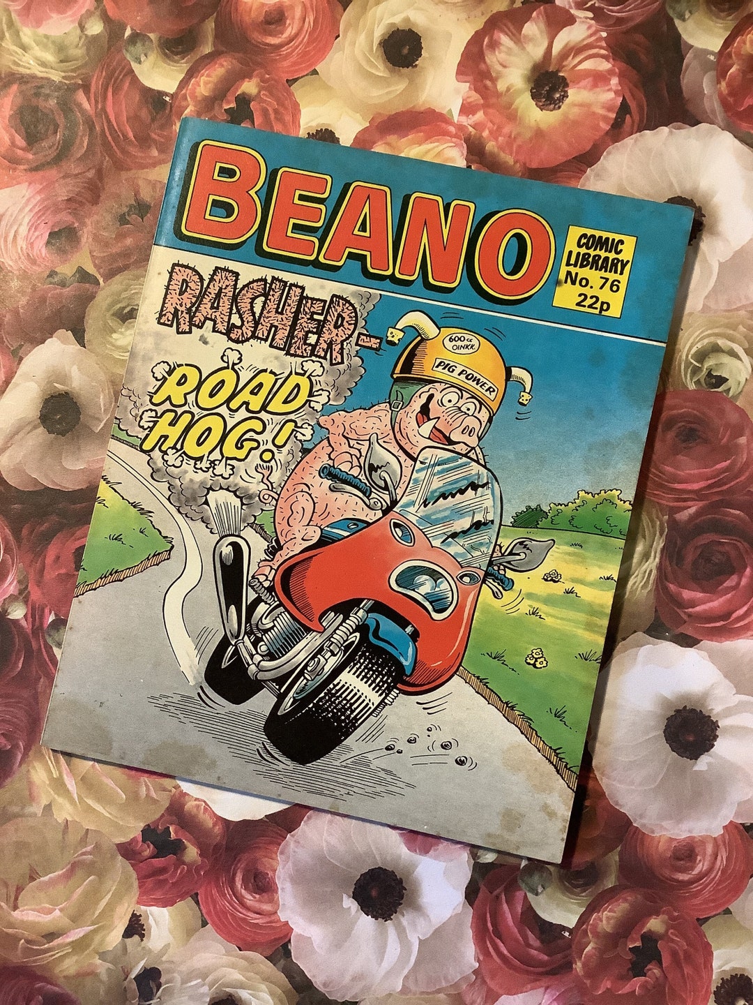 Rare Vintage From 1985 'beano - Rasher - Road Hog' Mini Comic No 76 ...