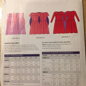 Uncut Threadcount Sewing Pattern 1615 - 3-in-1 Pattern- Inverted Pleat ...