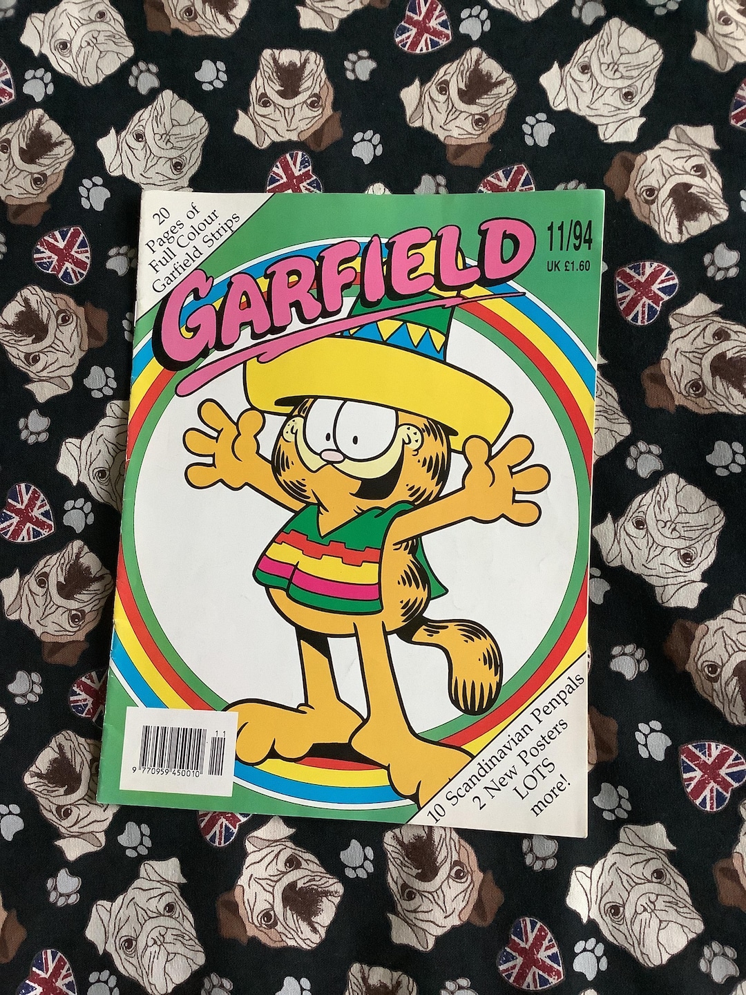 EXTREMELY Rare Vintage November 1994 'garfield' Comic - Garfield ...