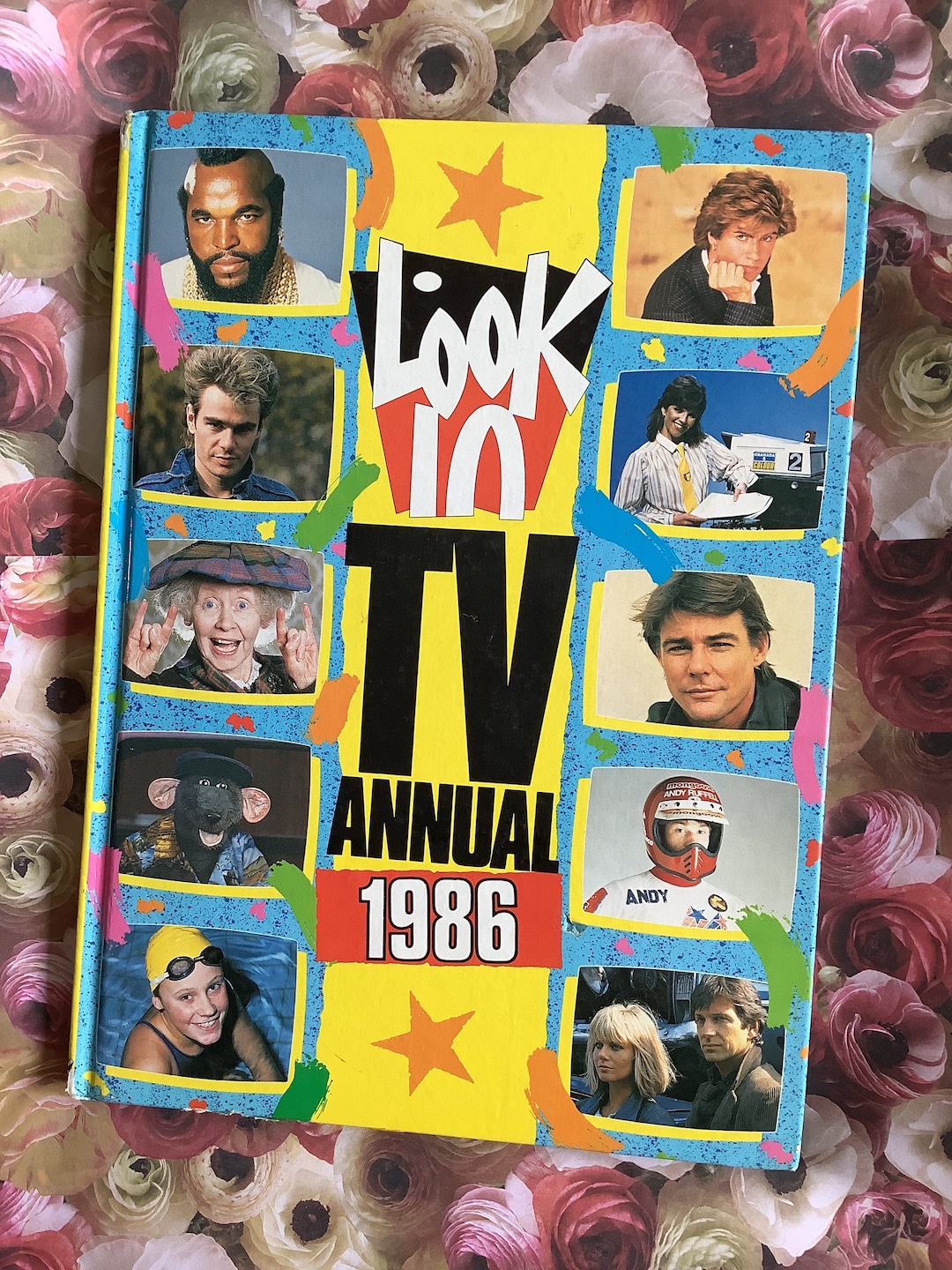Rare 1986 Vintage Children's Book 'look in TV' Annual' in Hardback ...