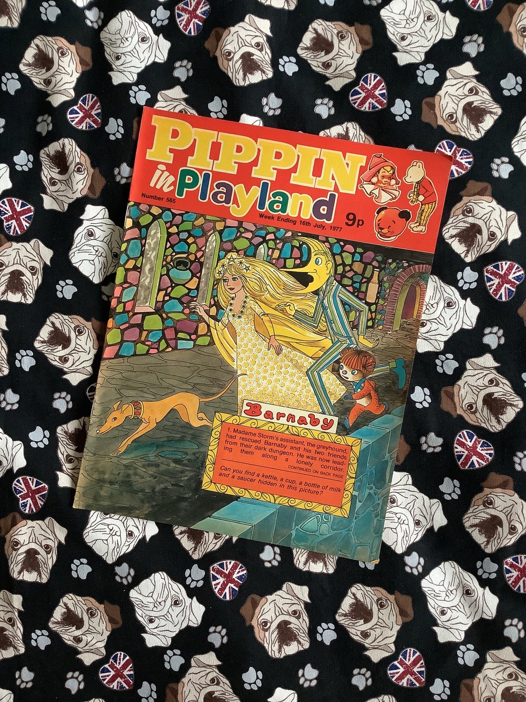 Rare Vintage 16th July, 1977 'pippin in Playland' Comic Strip Stories ...