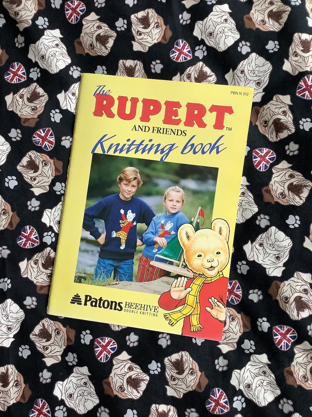Vintage 1991 'rupert and Friends Knitting Book' DK. Knitting Patterns ...