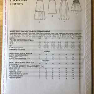 Uncut Simplicity 'pattern Hacking' Sewing Pattern K8929 for Misses ...