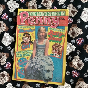 Rare Vintage 1st September 1979 'penny' Comic Issue No 19 -comic Strip ...