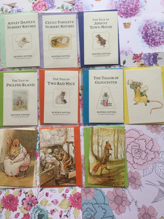 Beatrix Potter 'The World of Peter Rabbit' Postcards | Etsy