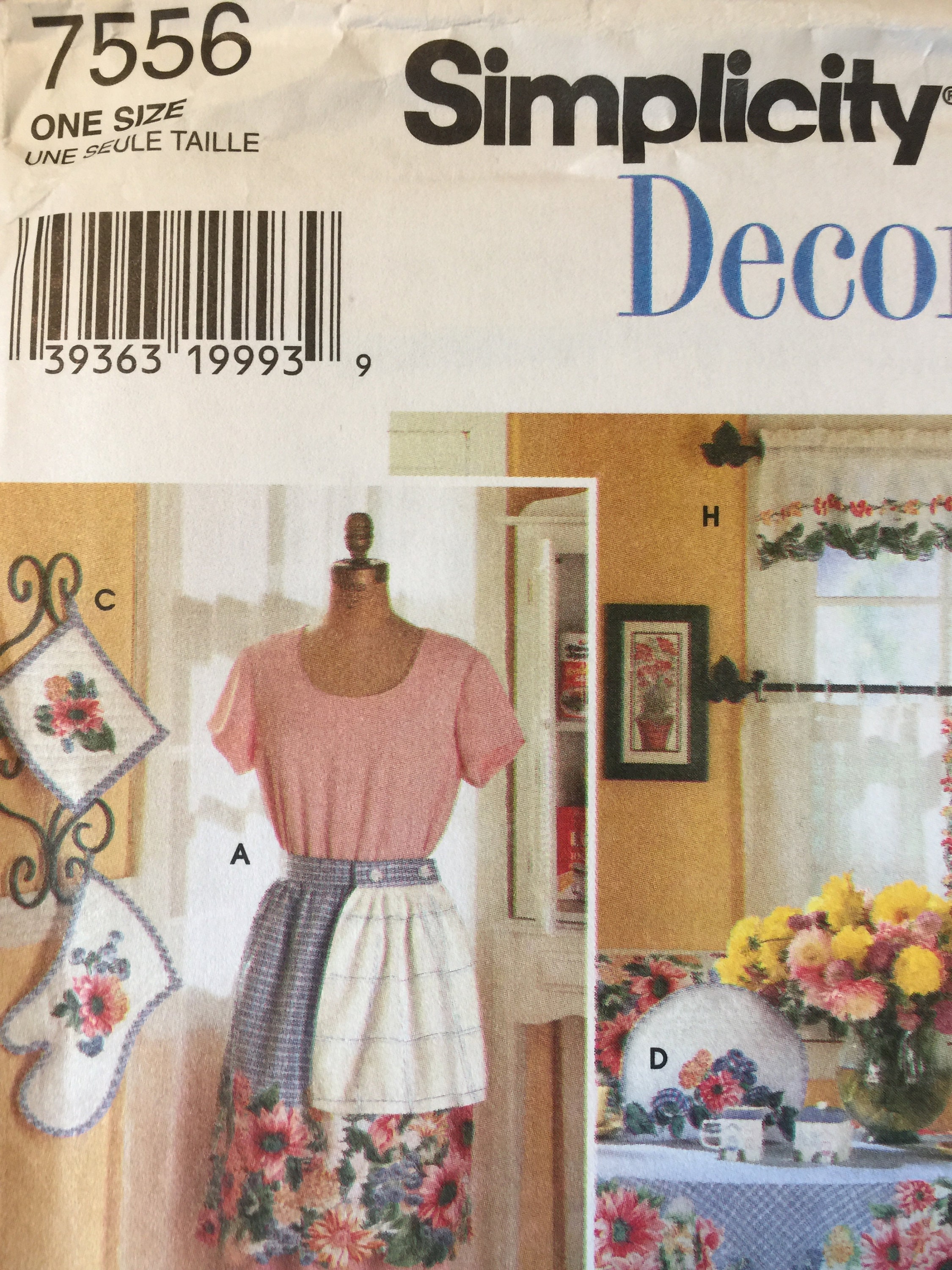 Uncut Vintage 1997 Simplicity 'home Decorating' Sewing | Etsy