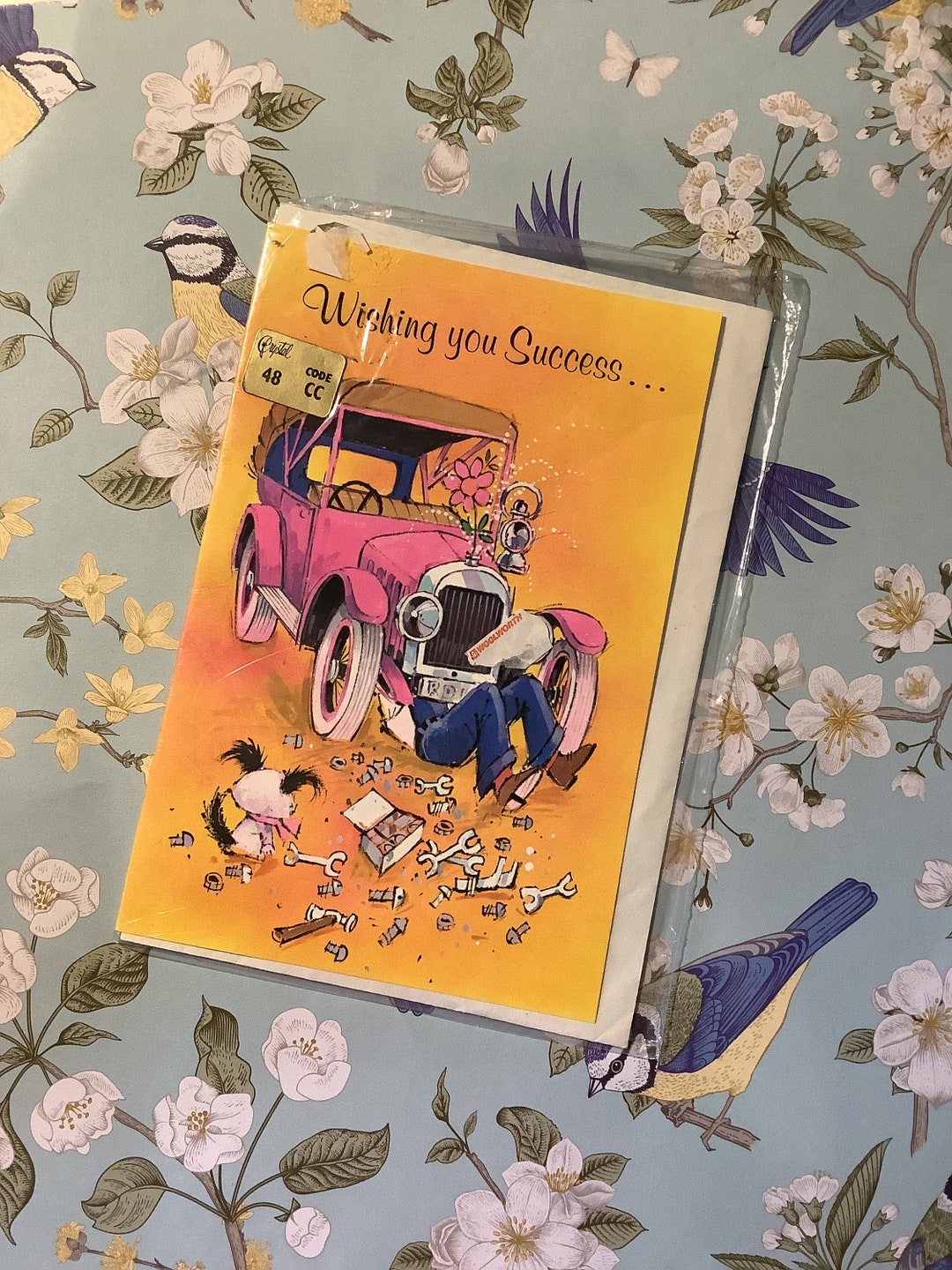 Extremely RARE Vintage Good Luck Card - Circa 1960s 'wishing You ...