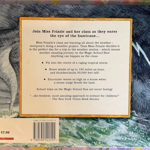 RARE Vintage 1996 'the Magic School Bus Inside A Hurricane' Hardback ...