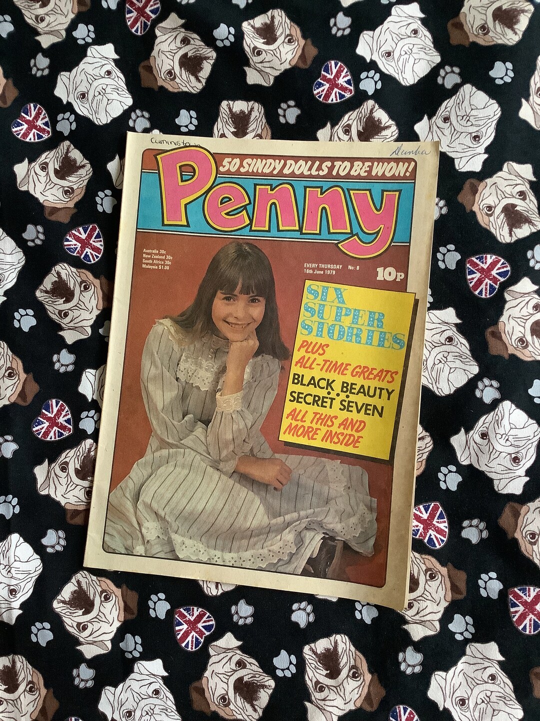 Rare Vintage 16th June 1979 'penny' Comic Issue No 8 - Comic Strip ...
