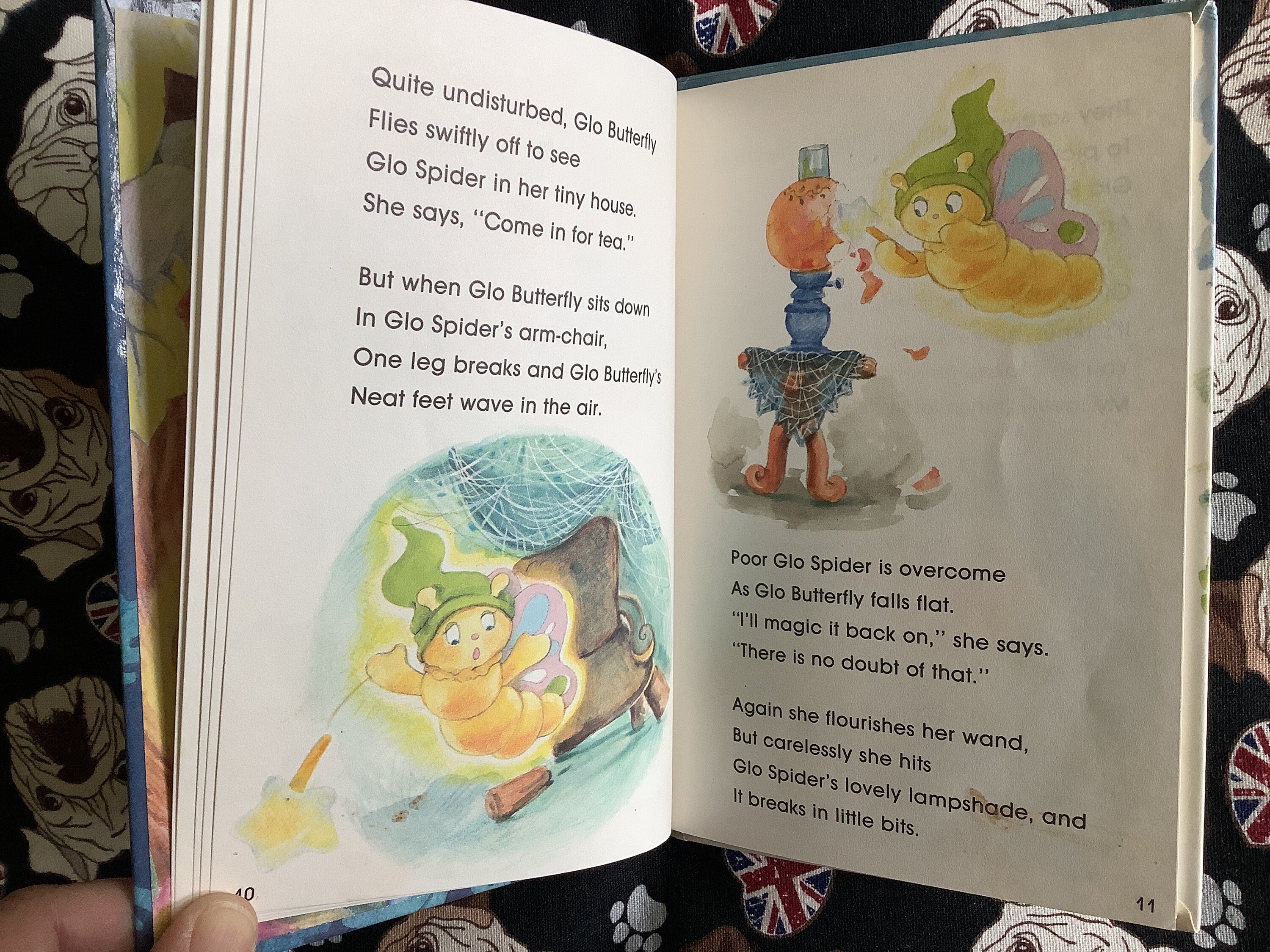 RARE 1986 Vintage Children's Book FIRST EDITION 'glo Butterfly Glo ...