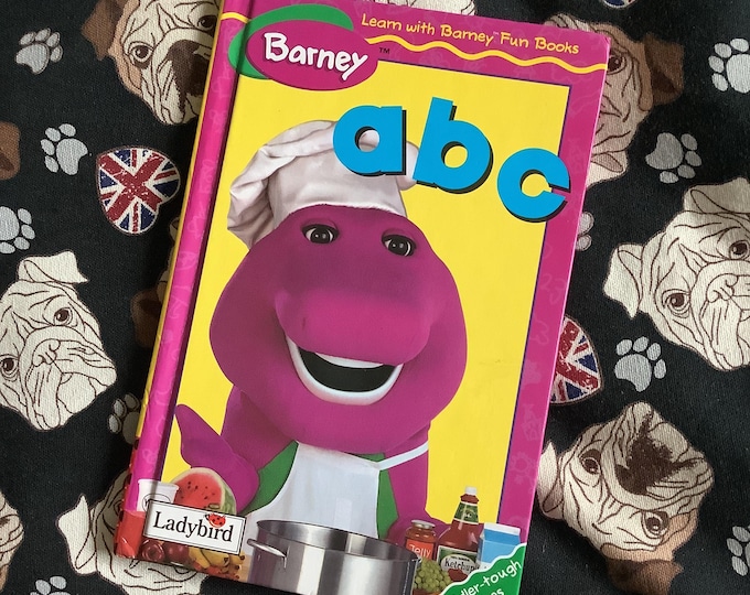 1999 Vintage Children's Book 'barney Abc' Ladybird Book in Hardback ...