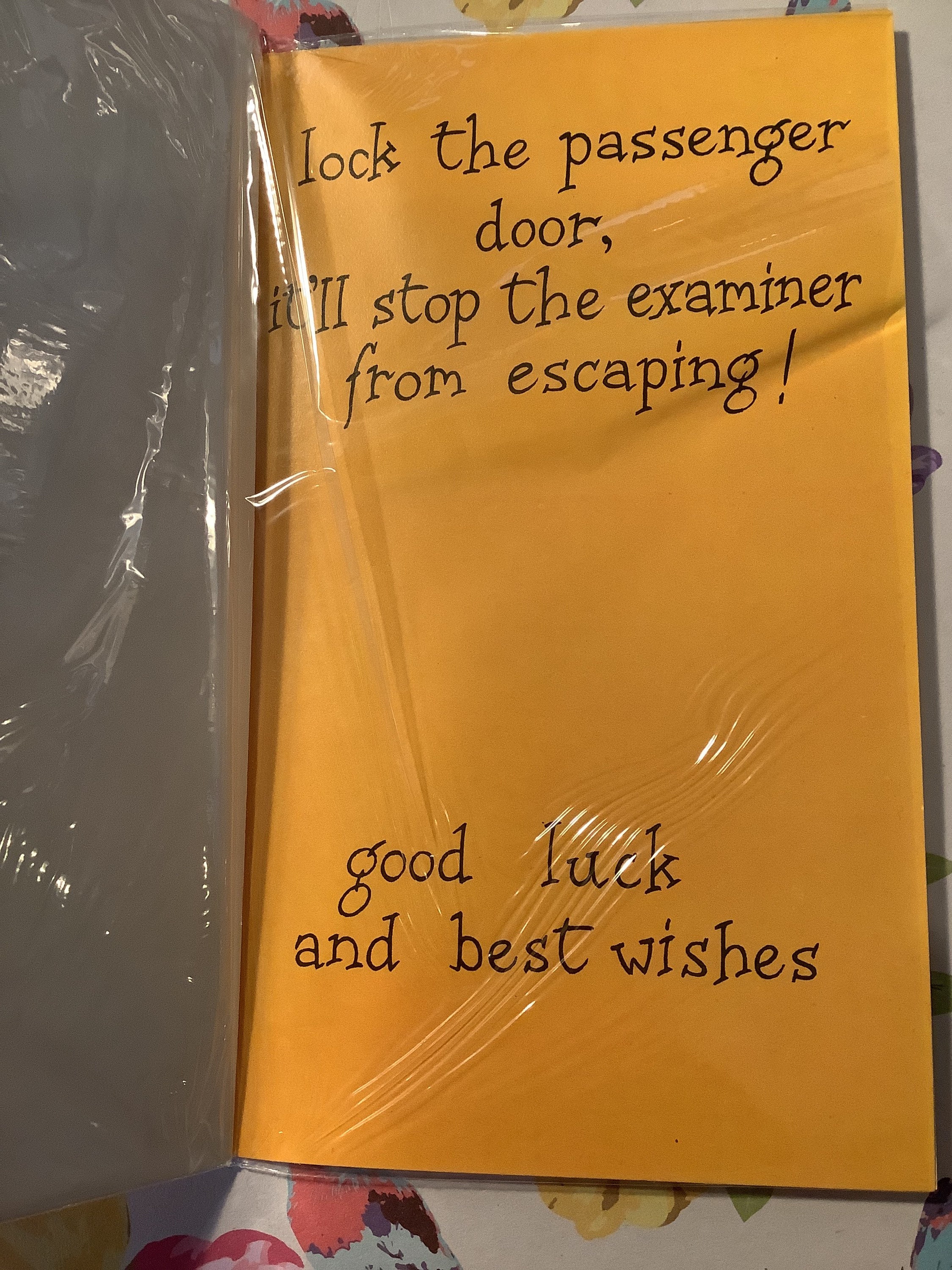 Extremely RARE Vintage/Retro Unwritten Circa 1960s Good Luck with your ...