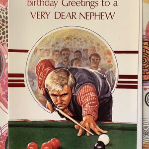 RARE Vintage Circa 1980s 'birthday Greetings to a Very Dear Nephew ...