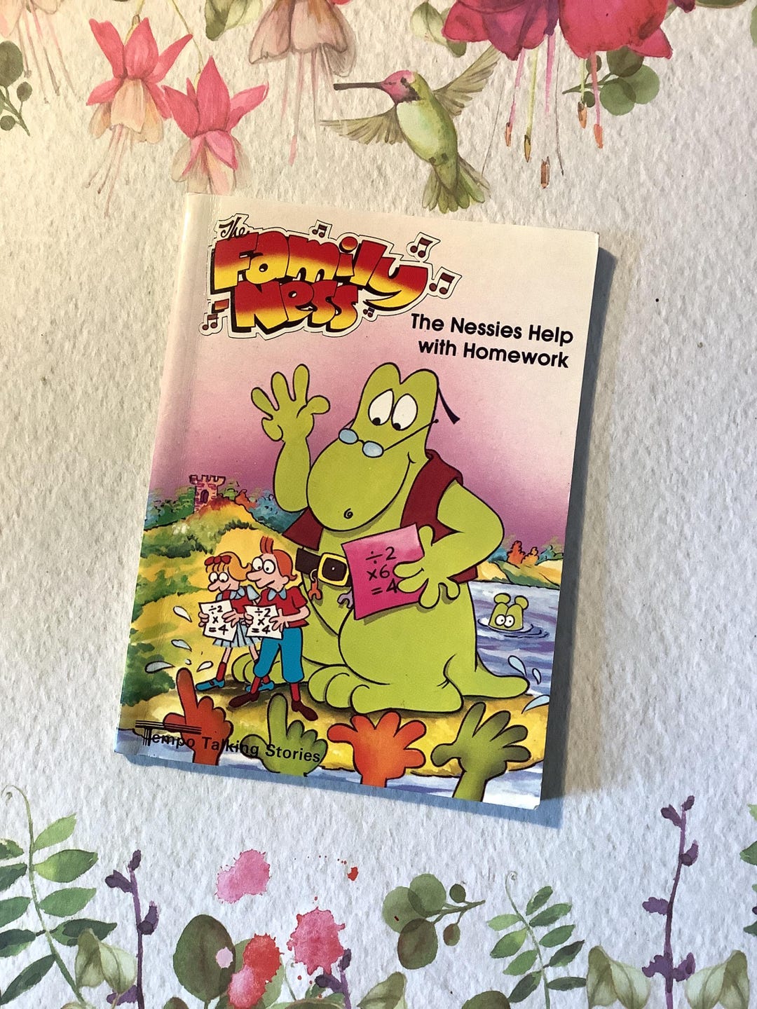 RARE Vintage 1984 Family Ness 'the Nessies Help With Homework ...