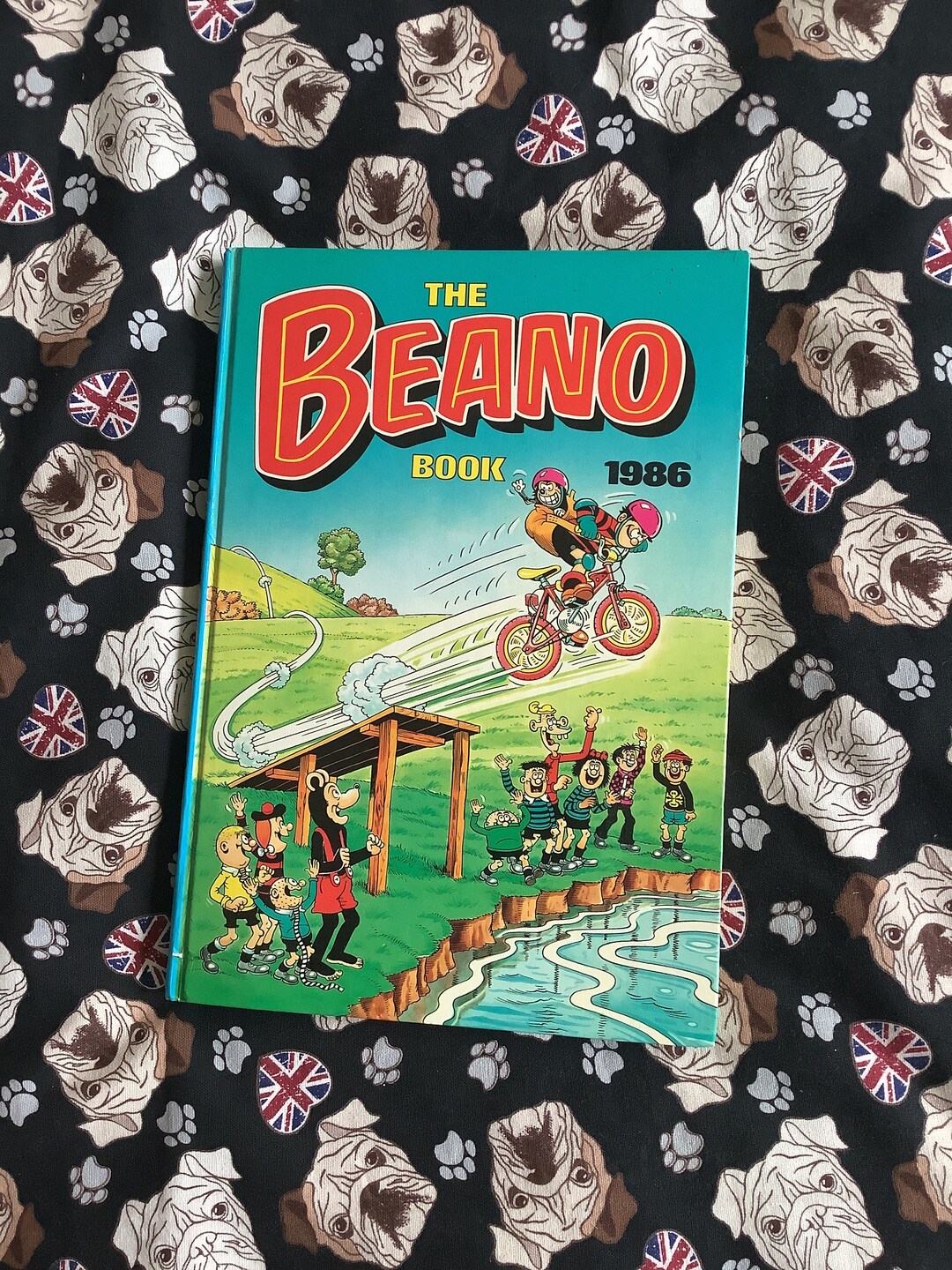Vintage/retro 'the Beano Book 1986' Annual in Hardback Fabulous, Fun ...