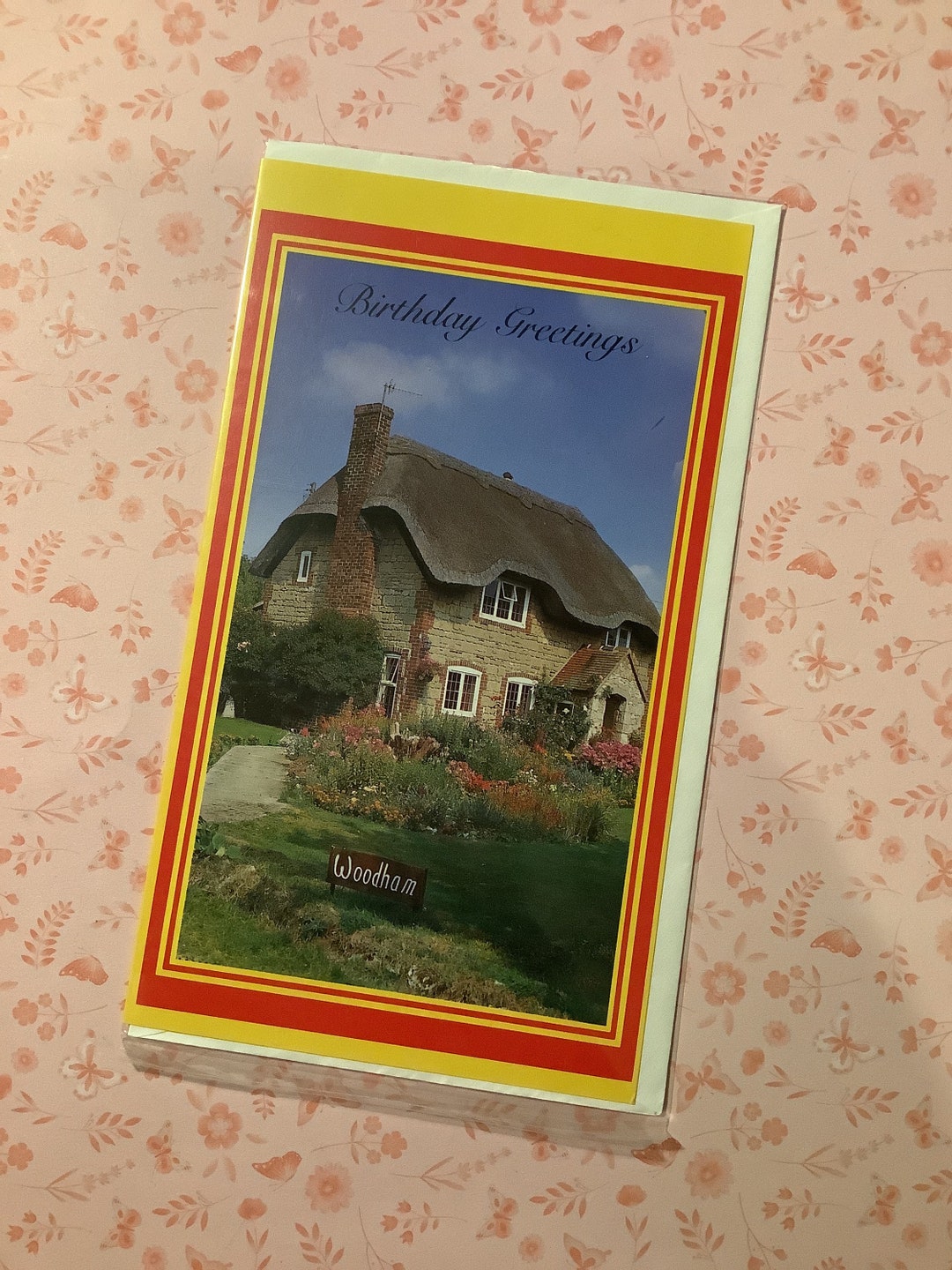 FABULOUS Rare Vintage Circa 1970s 'birthday Greetings' Retro Photo Card ...