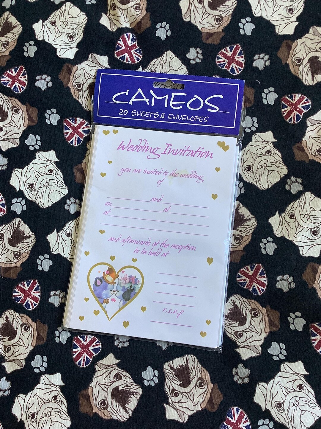 RARE Vintage Circa 1980s Wedding Invitations 20 Sheets & Envelopes With ...