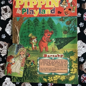 Rare Vintage 18th December, 1976 'pippin in Playland' Comic Strip ...