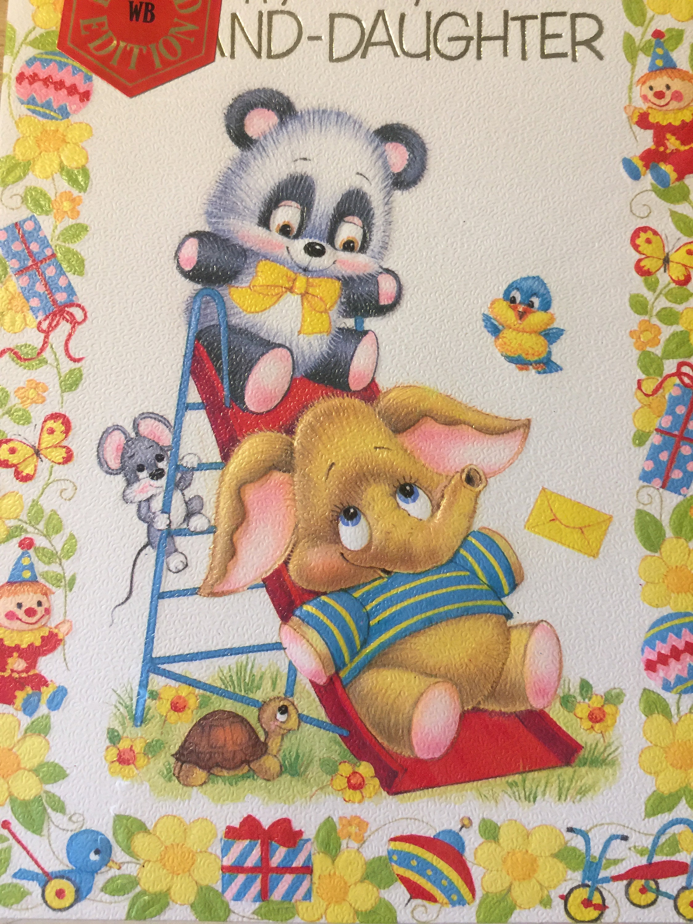 RARE Vintage Circa 1970s Limited Edition 'happy Birthday | Etsy