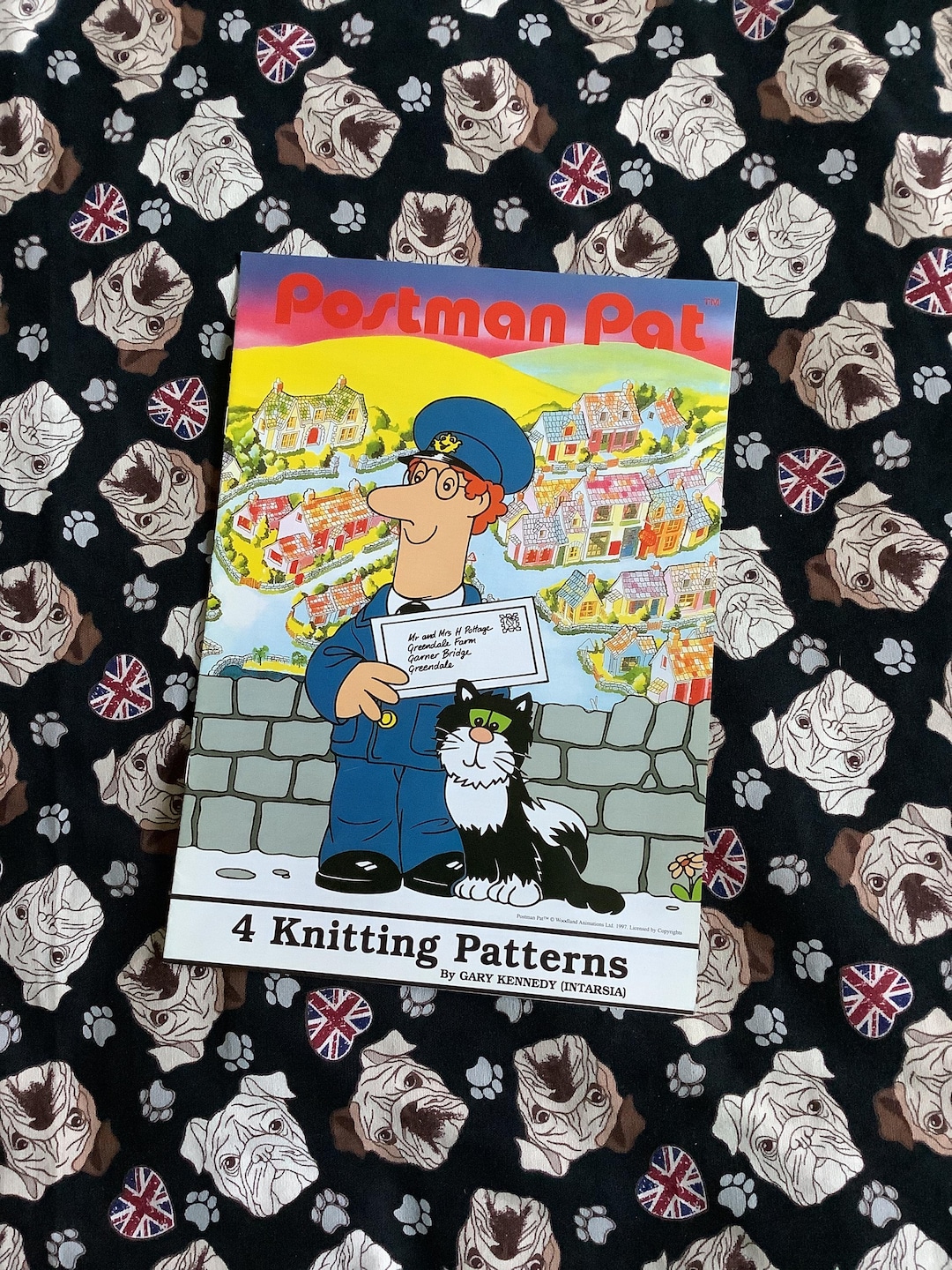 RARE Vintage 1997 'postman Pat' 4 Knitting Patterns by Gary Kennedy ...
